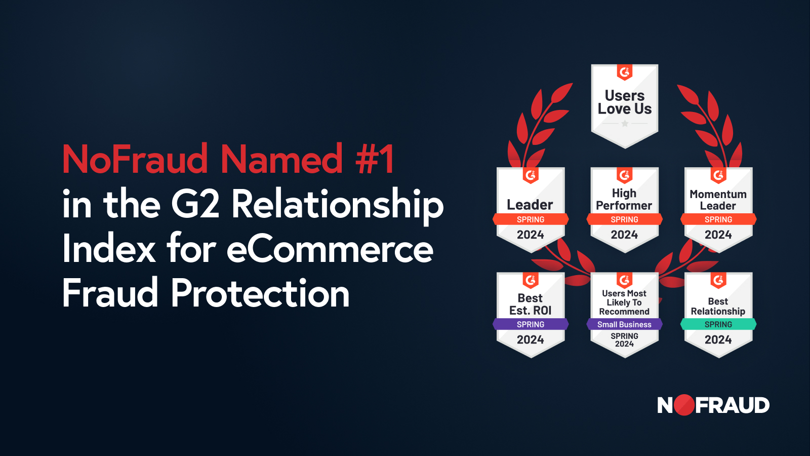 NoFraud Named #1 in the G2 Relationship Index for ecommerce Fraud ...